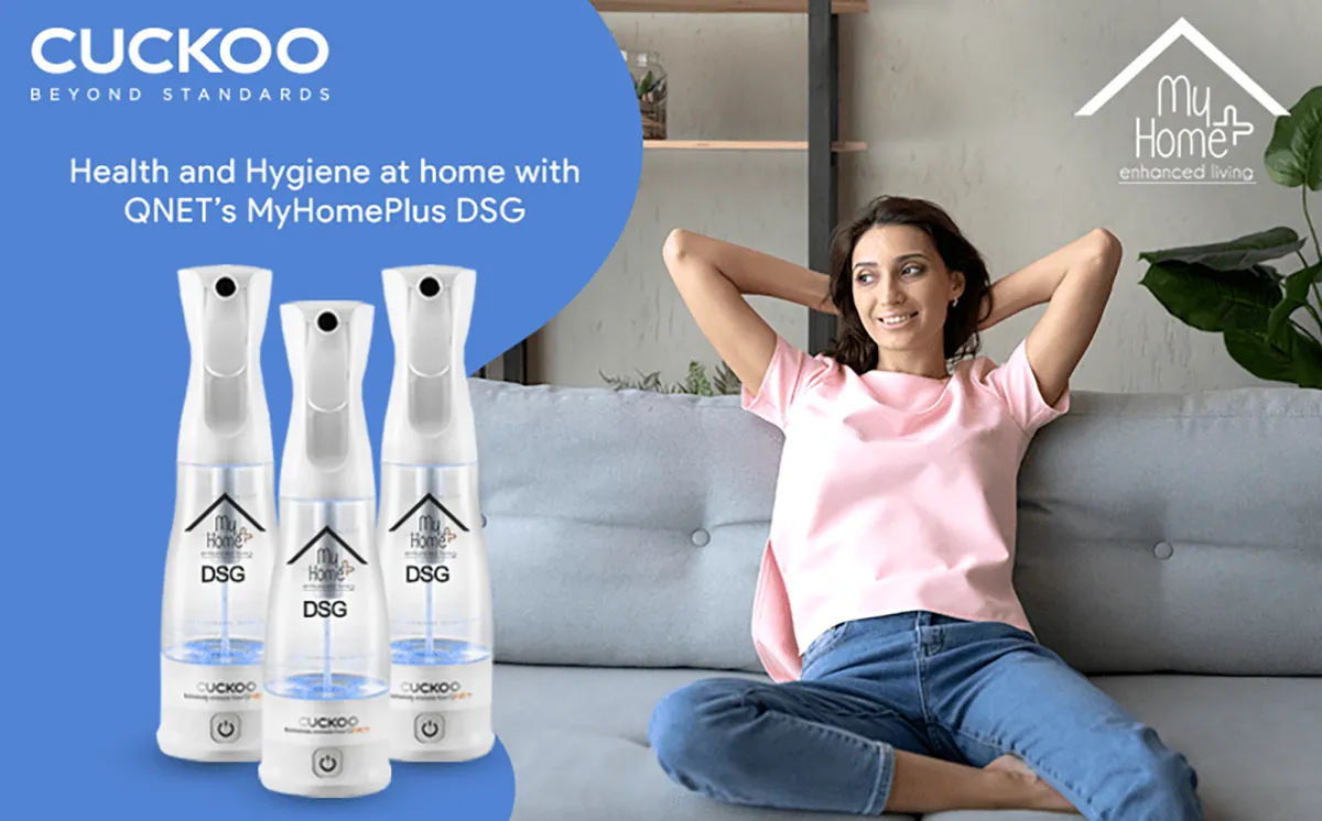 MyHomePlus DSG by QNET: The Guide for Health and Hygiene at Home - QNET